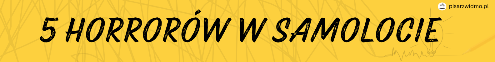 5 horrorów w samolocie - pisarz_widmo - strona o horrorach
